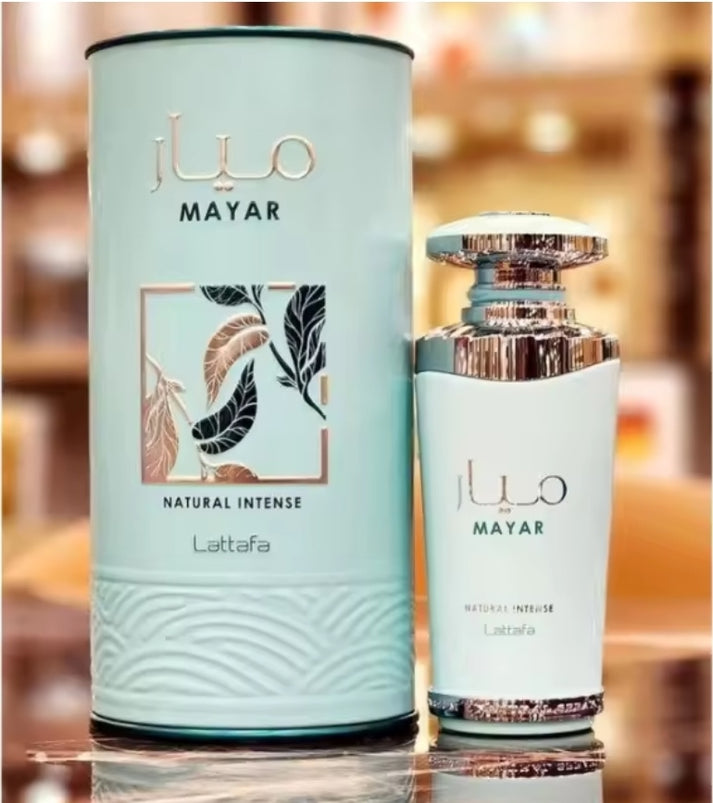 MAYAR NATURAL INTENSE by Lattafa 100 ml. Perfume árabe mujer. Alta dur ...